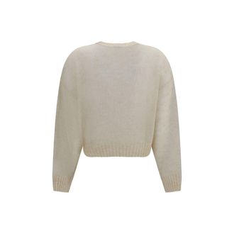 Brunello Cucinelli Mohair Wool Sweater - Beige