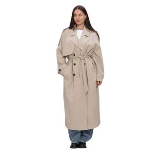 Second Female Zoie Trenchcoat - - Coats - Damen - Beige - M