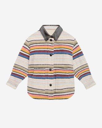 Isabel Marant Manteau Dayvi - Femme - Multicolor - Taille34 - Marant &Eacute;toile