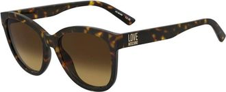 Love Moschino Femme, Accessoires, Brun, Taille: 55 MM Mol089/S 086/5U Lunettes de soleil