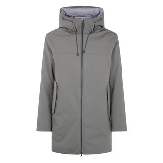 People of Shibuya Stylischer Parka Mantel f&uuml;r M&auml;nner - - Coats - Herren - Grau - 2XL