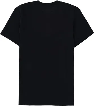 Moncler Logo-Embroidered Cotton T-Shirt - Black