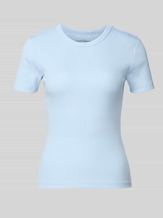Only Slim Fit T-Shirt aus Bio-Baumwoll-Mix Modell VAL LIFE
