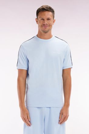 Eden Park T-shirt En Coton Ciel Coupe D&eacute;contract&eacute;e