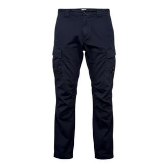 C.P. Company Stretch Sateen Lens Cargo Hose - - Trousers - Herren - Blau - M