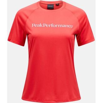 Peak Performance Damen Shirt W Active Tee-BRILLIANT RED