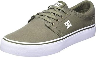 DC Dc Shoes Chaussures pour Homme Basket, Olive White, 37.5 EU