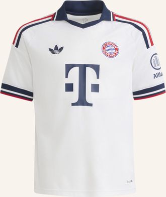 adidas Fc Bayern M&uuml;nchen 26/27 Kids Ausw&auml;rtstrikot weiss