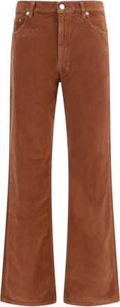 Haikure Pantalon Corduroy Korea Pier - Femme - Pantalons - Brun - Taille: W24