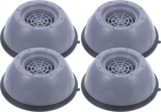 Hemobllo TEHAUX 4 St&uuml;ck Antivibrationsmatte Waschmaschine rutschfeste Sto&szlig;d&auml;mpfende Fu&szlig;polster f&uuml;r Waschmaschine M&ouml;bel Vielseitig Einsetzbar Einfache Installat