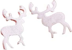 Generic Boucles doreilles cerf pour Femmes Filles Cadeau Mode d&eacute;claration bijouxTraitement Durable