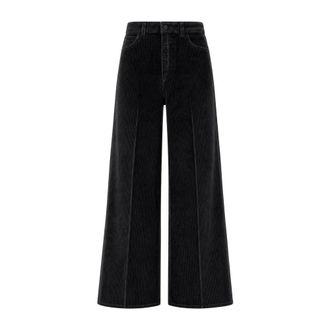Cruna Taylor Weite Hose - - Trousers - Damen - Schwarzk - XS