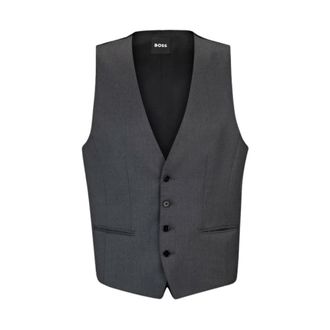 HUGO BOSS Boss - Jacken > Westen - - Suits - Herren - Grau - 5XL