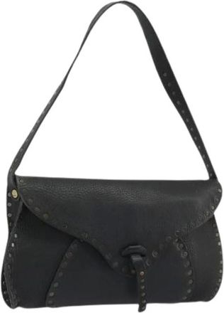Celine Pre-owned Sac bandouli&egrave;re vintage - Femme - Pre-owned - Noir - Taille: ONE Size