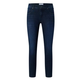 Angels Elegantes Blumenkleid - - Jeans - Damen - Blau - XS