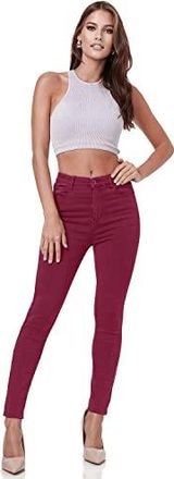 Glamexx24 Jeggings Femme Jeans Taille Haute Leggings Jean Fille Ado Été Jegging Slim