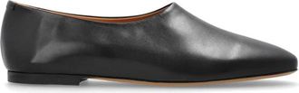 Jil Sander Femme, Chaussures, Noir, Taille: 37 EU Ballerines en cuir