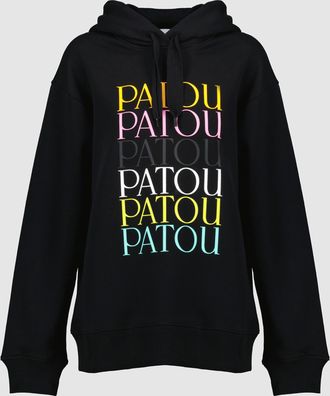 Patou Sweatshirt Hoodie Patou Noir Multicolore