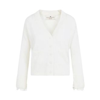 Ermanno Scervino Cardigan - - Knitwear - Damen - Wei&szlig; - M