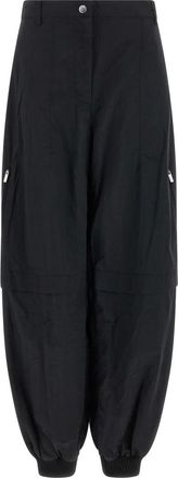 Jacquemus Femme, Pantalons, Noir, Taille: 34 FR Le Cargo Ovalo Pants