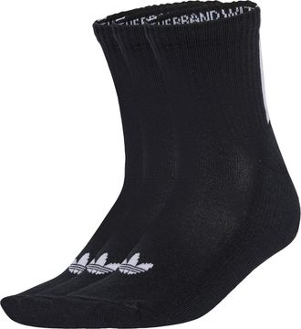 adidas Socken Quarter 3 Back Stripes 3 Pairs
