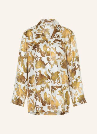 Max Mara Seidenbluse Alan weiss