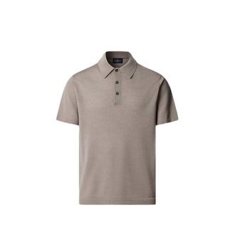 Hackett Polo droit en laine et soie