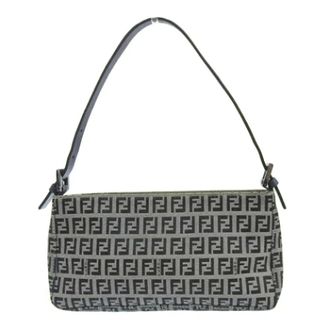 Fendi Pre-owned Toile sacs-fendi - Femme - Pre-owned - Bleu - Taille: ONE Size
