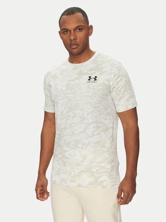 Under Armour T-Shirt ABC 1357727 Wei&szlig; Regular Fit