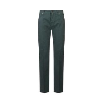 Kiton Jeans slim - Homme - Pantalons - Vert - Taille: 4XS