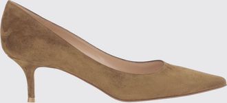 Gianvito Rossi Wildleder-Pumps mit mittlerem Absatz und mandelf&ouml;rmiger Spitze