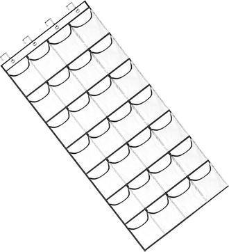 BESPORTBLE Toyvian Mehrstufiger T&uuml;rh&auml;nger Organizer aus Vliesstoff und Netz mit 28 F&auml;chern Gro&szlig;e Aufbewahrungstasche f&uuml;r Schuhe Unterw&auml;sche und BHS H&auml;ngend f&uuml;r S