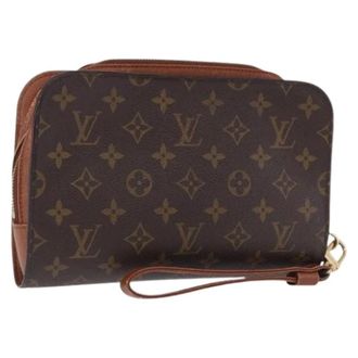 Louis Vuitton Pre-owned Vintage Monogram Clutch - Femme - Pre-owned - Brun - Taille: ONE Size