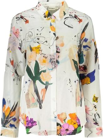 Desigual Femme, Blouses et Chemises, Multicolore, Taille: 40 FR Mila Shirt