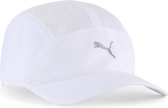 Puma 5-Panel-Cap mit Visor Unisex, Accessoires, Wei&Atilde;Y, OSFA