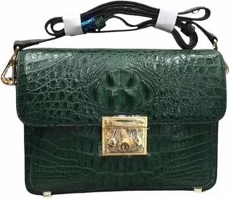 Generic Sac cabas pour femme, sac messager en cuir v&eacute;ritable de crocodile, sac bandouli&egrave;re en cuir dalligator authentique, sac &agrave; main pour femme