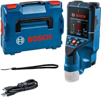 Bosch Ortungsger&auml;t Wallscanner D-tect 200 c ohen Akku und Ladeger&auml;t in l-boxx