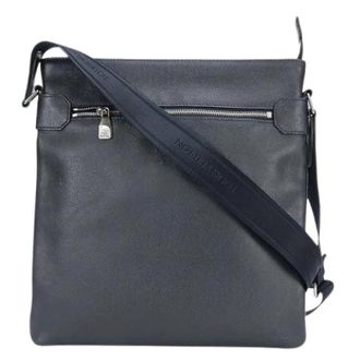 Louis Vuitton Pre-owned Taiga Leder Schultertasche - - Pre-owned - Herren - Blau - ONE SIZE