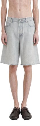Loewe Anagram Shorts in Denim