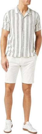Hackett Shorts en maille &agrave; cordon de serrage - Homme - Shorts - Blanc - Taille: W30