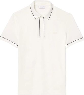 Lacoste Homme, Tops, Blanc, Taille: 3XL Smart Paris Polo