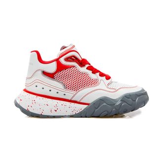 Alexander McQueen Chunky Wei&szlig;e Sneakers - - Shoes - Herren - Wei&szlig; - 42 1/2 EU