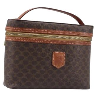 Celine Sac &agrave; main vintage doccasion - Femme - Pre-owned - Brun - Taille: ONE Size
