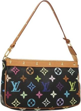 Louis Vuitton Pre-owned Toile sacs-louis-vuitton - Femme - Pre-owned - Noir - Taille: ONE Size