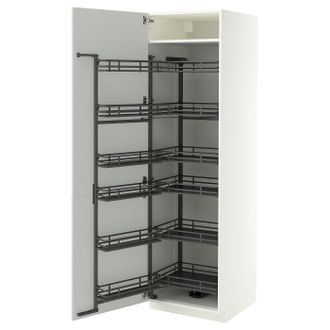 IKEA METOD Hochschrank mit Auszugschrank