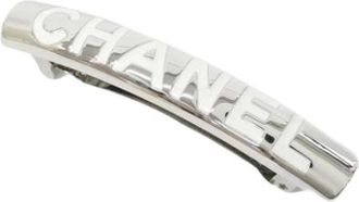 Chanel Pre-owned Barrette - Femme - Pre-owned - Blanc - Taille: ONE Size