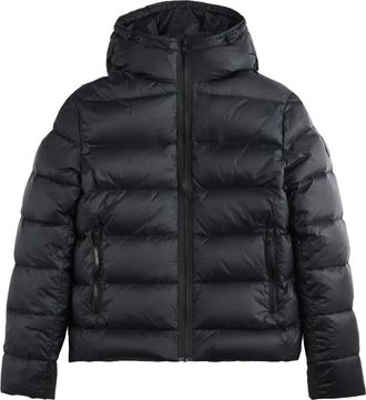 Fay Homme, Vestes, Noir, Taille: XL Db Front Feather Hood