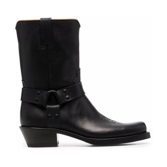 Buttero Elba Mid-calf Cowboy Boots - - Shoes - Herren - Schwarzk - 39 EU