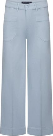 Raffaello Rossi Femme, Pantalons, Bleu, Taille: 46 FR Wide Pantalons