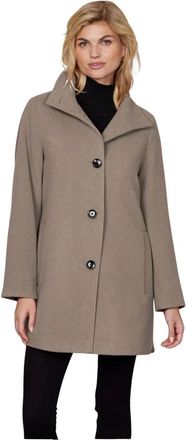 Junge Femme, Manteaux, Beige, Taille: 52 FR Mille Modern Fit Coat